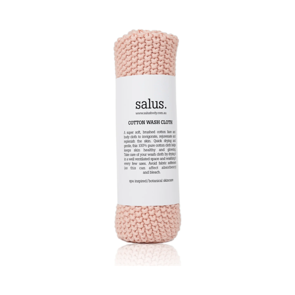 Cotton Wash Cloth ~ Pink – Accoutrement