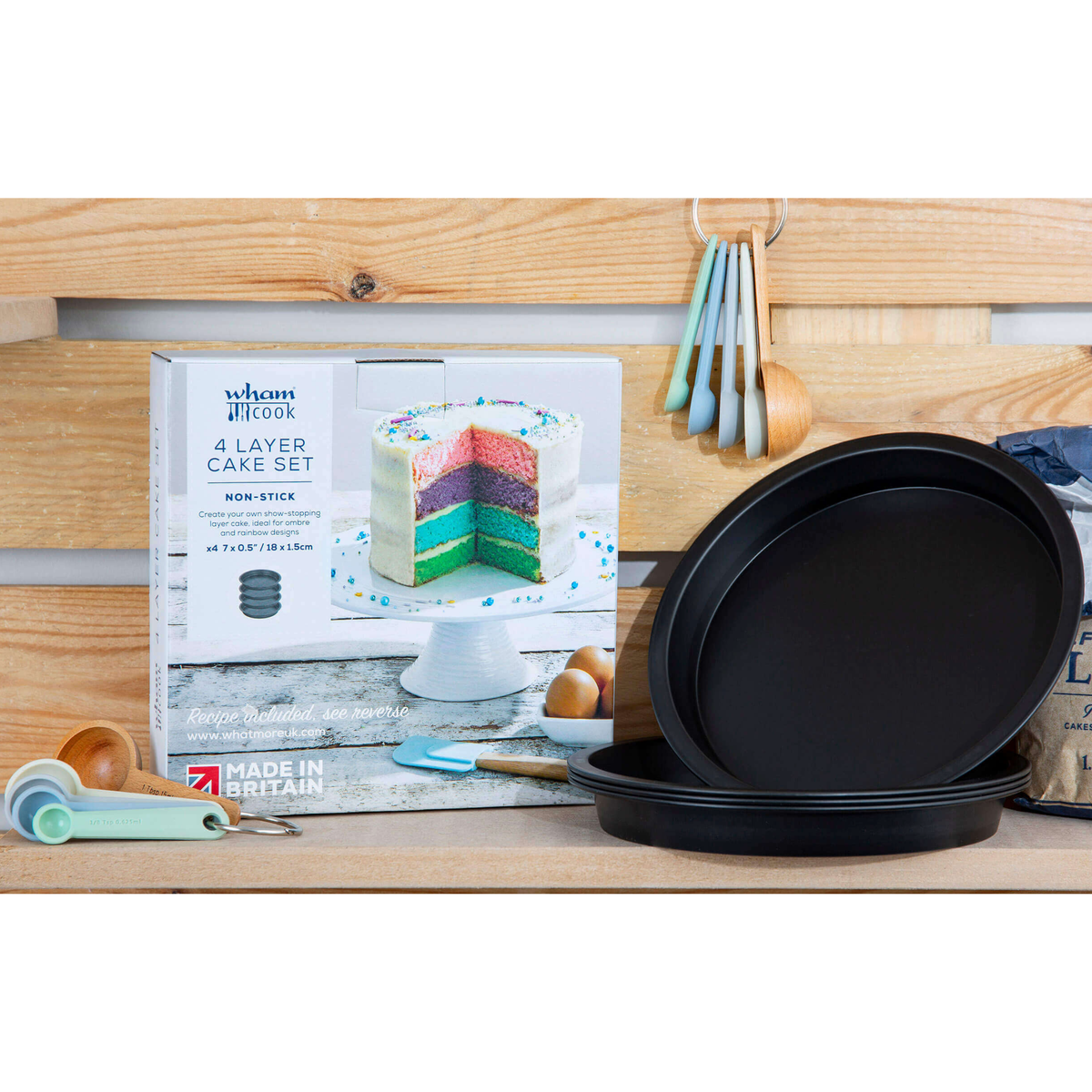Wham Cook - 4 Layer Cake Set – Accoutrement
