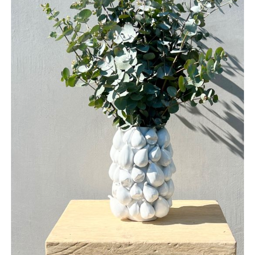 Fig Vase Medium WHITE – Accoutrement