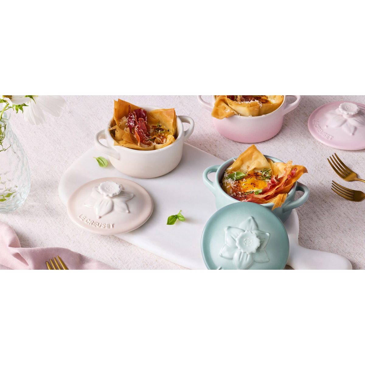 Sea Salt ~ 250ml Stoneware Jardin Petite Casserole – Accoutrement